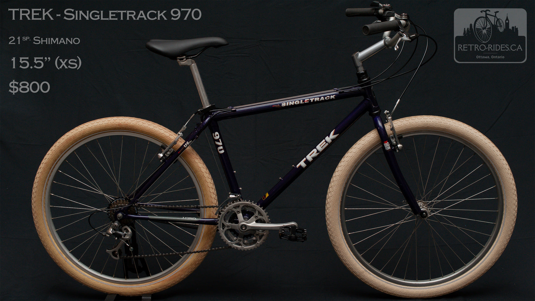Trek 970 Singletrack - Extra Small – Retro-Rides.ca